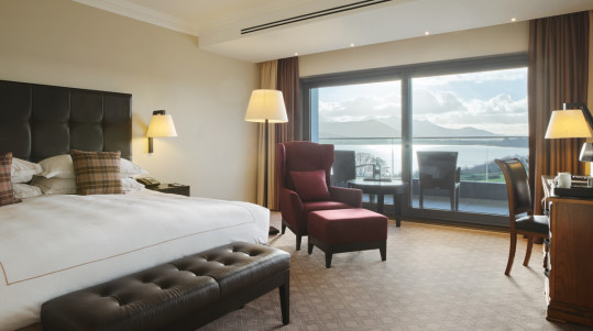 Luxury Lakeview Rooms – The Europe Hotel Killarney Kerry Ireland